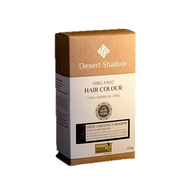 Desert Shadow - Organic Hair Colour - Deep Chestnut Shadow (100g)
